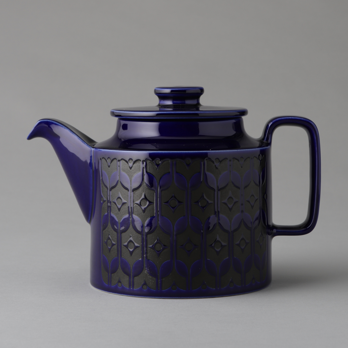 "Heirloom" Midnight Blue Tea Pot | 문정미술관
