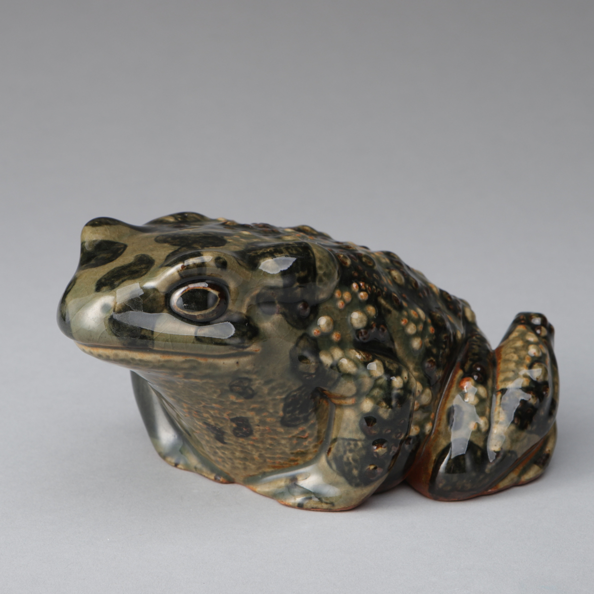 "Grönfläckig padda (European green toad)" (WWF) | 문정미술관