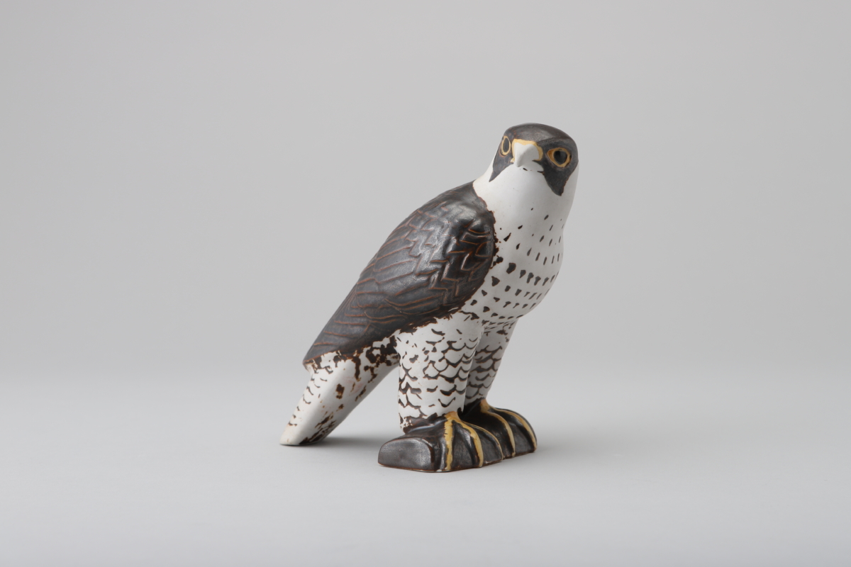 Utrotningshotade Djur, Pilgrimsfalk (Endangered Animals, Pilgrim Falcon ...