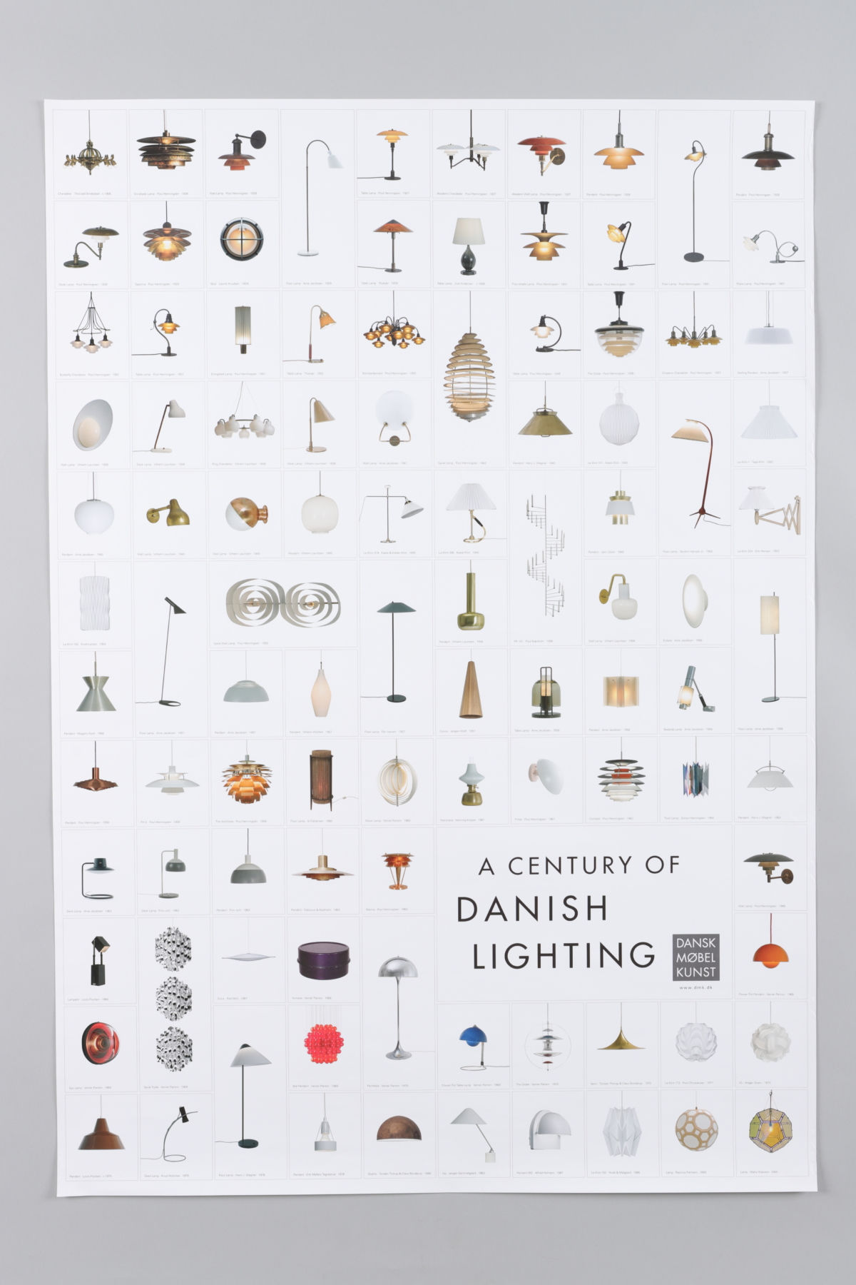 "A Century of Danish Lighting" Poster | 문정미술관